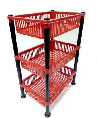 mastBus Fruit and Vegetable Stand Plastic Multipurpose Kitchen Stand ...