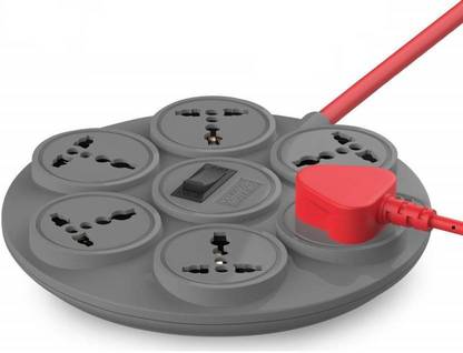 ELV Extension Board 10 AMP with 6 Feet Wire & Overload Protection ...