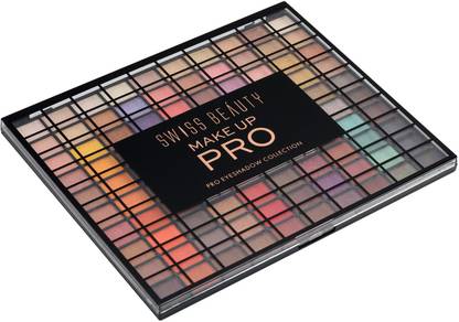 SWISS BEAUTY Makeup Pro 100 Colors Eyeshadow Palette 110 g - Price in ...