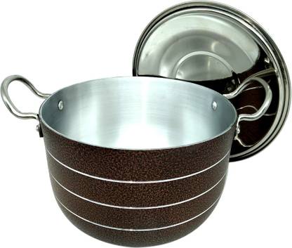 bartan hub Pot/Patila With Lid ( 3500 ML , Aluminium Made , Dishwasher ...