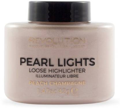 Makeup Revolution Pearl Lights Loose Highlighter - Peach Champagne ...
