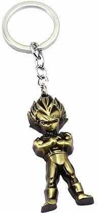 PA08Prise Dragon Ball Z Vegeta Super Saiyan 2 Metal Collectible Golden ...