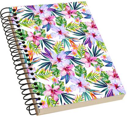 AKV Innovative Acrylic Notebook A5 Notebook Single Rule 100 Pages Price ...