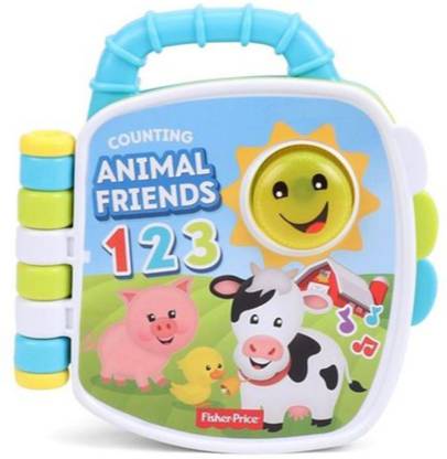 FISHER PRICE Counting Animal Friends Book - Multicolour Price in India ...