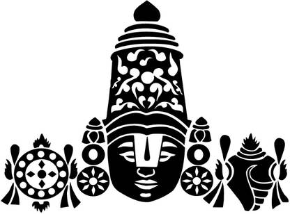 Littlebuds 70 cm Lord Balaji Removable Sticker Price in India - Buy ...