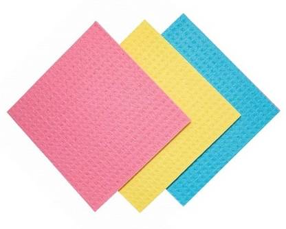 PVA Sponge for Kitchen,Pack of 3 Washing Dishes Sponge Wipe Sponge Wipe ...