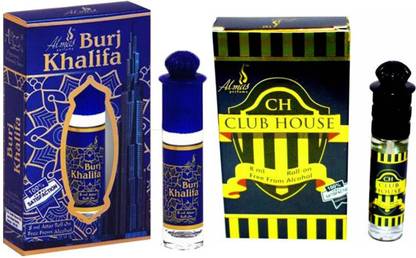 Almas Burj Khalifa & Club House Floral Attar Price in India - Buy Almas ...