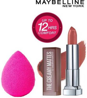 MAYBELLINE NEW YORK Color Sensational Creamy Matte Lipstick (657 Nude ...