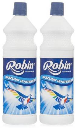 Robin Liquid Blue (Pack of 2) Fabric Whitener Price in India - Buy ...