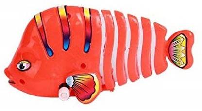 Quinergys Pinch Funny Key Operated Cute Wind up Fish Toy for Kids ...