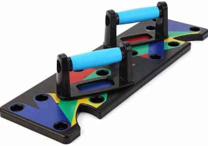 Fab 9 in 1 Color Coded Push Up Board System pushup bars Multi-training ...