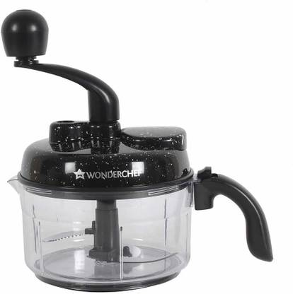 WONDERCHEF Wonderchef Turbo Dual Speed Food Processor, Black Vegetable ...