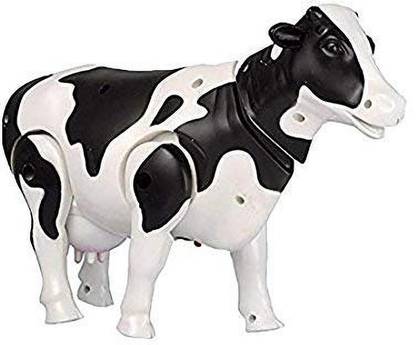 jmv Battery Operated Walking Cow Light and Sound Toy for Kids - Battery ...