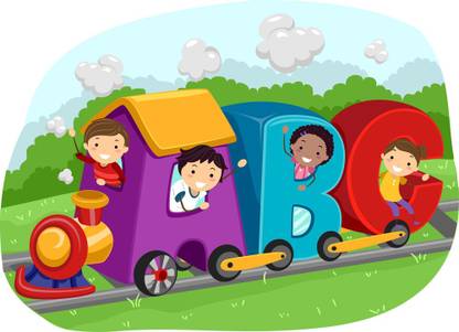 alphabet train |poster for kids|alphabest posters|number posters|kids ...