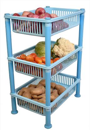mastBus Premium Quality Vegetable Stand Plastic for Kitchen/Fruit/Sabji ...