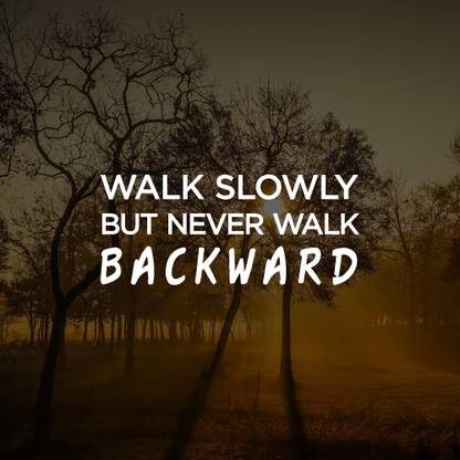 KD walk slowly Sticker Poster| Paper Print - Quotes & Motivation ...