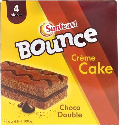 Sunfeast Bounce Creme Choco Double Cake Price in India - Buy Sunfeast ...