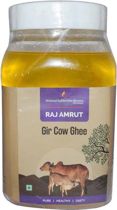 RAJ AMRUT GIR COW GHEE pure desi ghee 1 L Mason Jar Price in India ...