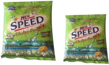 New Speed Washing Powder 500gm & 1kg (PACK OF 2) Detergent Powder 1500 ...