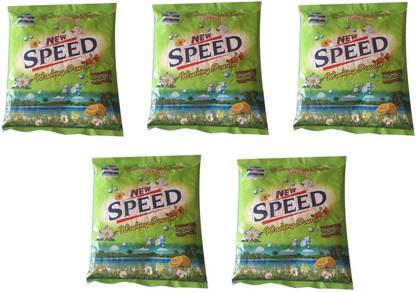 New Speed Washing Powder 1Kg (PACK OF 5) Detergent Powder 5 kg Price in ...