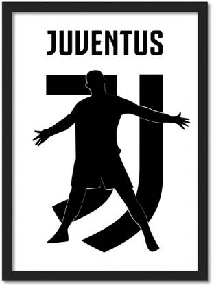 Ronaldo Frame Poster for Room & Office(10x13 inch,Framed) Paper Print ...