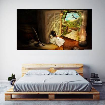 The Book of Secrets by Shaynart Wallpaper Poster Frameless Large ...