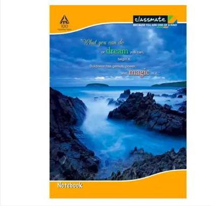 Classmate long note book A4 Note Book Single Rule 240 Pages Price in ...
