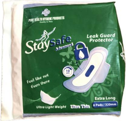 Stay safe Regular usable Sanitary Pad (pack 1) Sanitary Pad | Buy Women ...