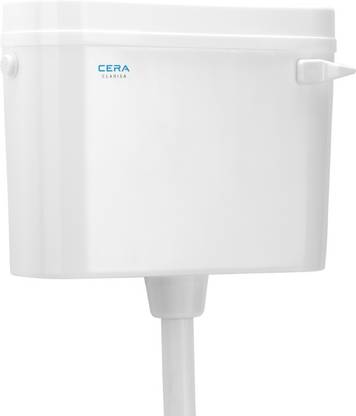 CERA CLARISA FLUSH TANK WITH FITTING Side Handle Flush Tank Price in ...
