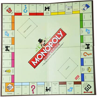 TOY STORE Funskool Monopoly India Edition Money & Assets Games Board ...