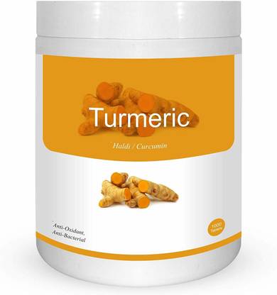 Herb Essential Turmeric Tablet 1000's Price in India - Buy Herb ...