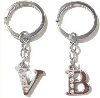 Rashi Traders Alphabet B & V Letter Key Chain Price in India - Buy ...