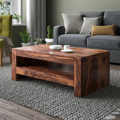 Urban Ladder Sheesham Wood Solid Wood Coffee Table Price in India - Buy ...