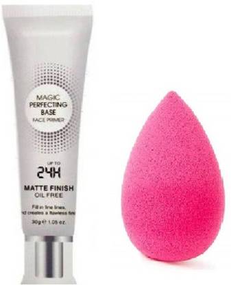 NADJA SILVER TUBE PRIMER LONG PRIMER WITH MAKEUP PUFF KIT Price in ...