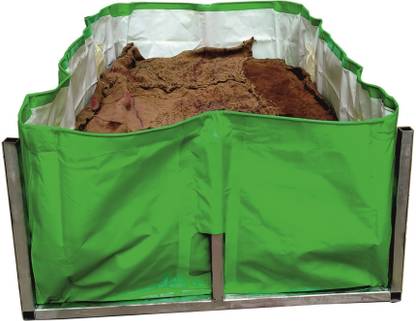 VK Sarvottam 8 x 4 x 2 Feet, 275 GSM HDPE Fabric, U.V. Coated Vermibed ...