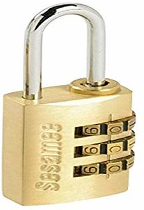Sesamee Resettable Brass Combination Lock Combination Lock - Buy ...