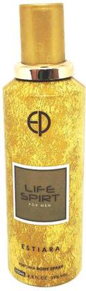LIFE SPIRIT ESTARIA Perfume Body Spray - For Men - Price in India, Buy ...