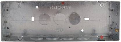 ANCHOR 8-Module_GI_BOX_30453 Metal Electrical Box Price in India - Buy ...