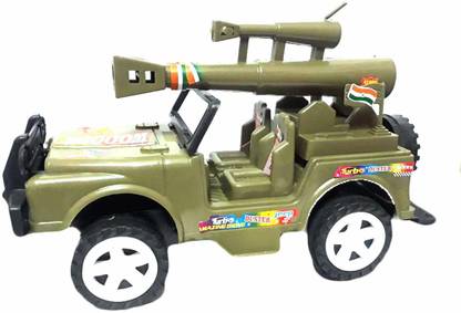 Quinergys 227-®RCL Gun Target Army Jeep Toy - 227-®RCL Gun Target Army ...
