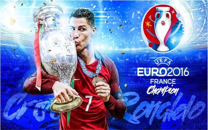 Cristiano Ronaldo Poster For Room With Gloss Lamination M8 Paper Print ...