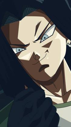 android 17 poster for room wall dragon ball z poster for room(no need ...