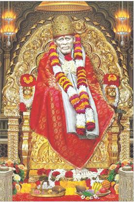 SAI BABA POSTER Fine Art Print - Religious posters in India - Buy art ...