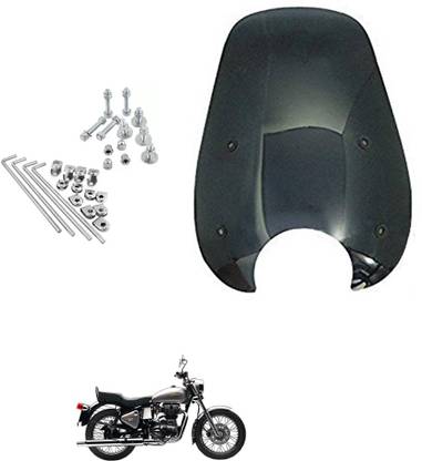 Dhe Best Fiber Glass Front Windhsield Bike Windshield Price in India ...