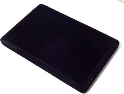 Girija Black velvet display tray 12x8 display Vanity Box Price in India ...