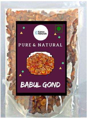 Eunza Naturals Babool Gum, Babool Gond, (1KG_1000gm) Gond Kikar, Gum ...