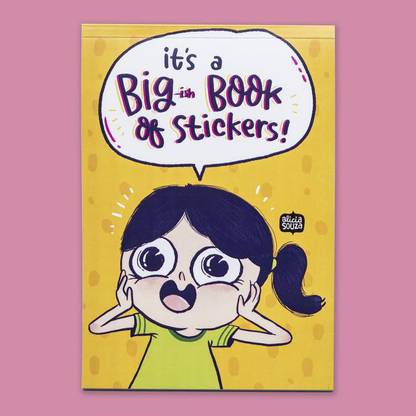 Alicia Souza 25 cm Alicia sticker book Non-Reusable Sticker Price in ...