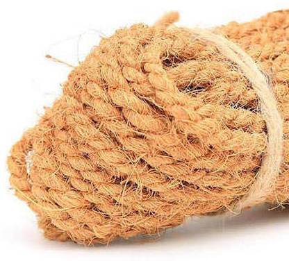 DEWAN SONS Coconut Coir Fibre Rope for Crafts/Garden/Well/Plant Hanger ...
