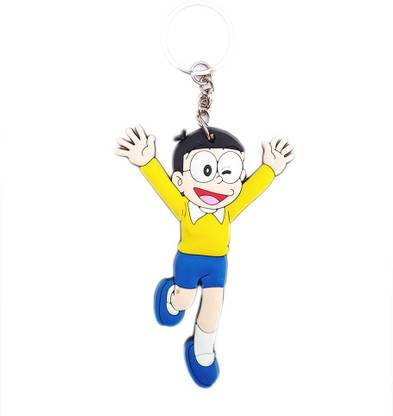 computronics DOREMON NOBITA KEY CHAIN RUBBER Key Chain Price in India ...