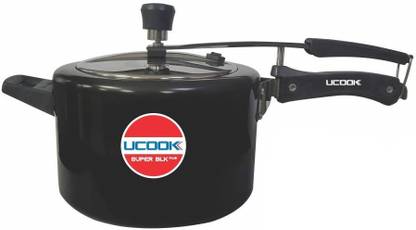 UCOOK Super Black Plus 5 L Induction Bottom Pressure Cooker Price in ...