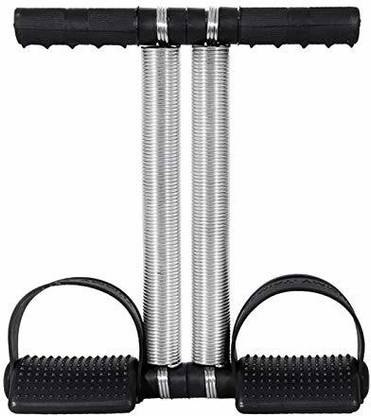 LUXEWANA Double Spring Tummy Trimmer for Men & Women Home Workout - Ab ...
